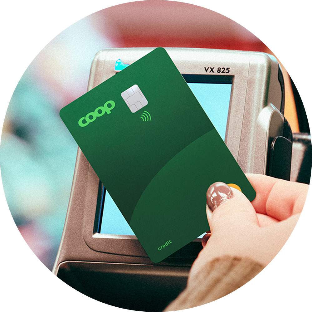 Banktjänster: betal-, kreditkort, sparkonto och lån | Coop